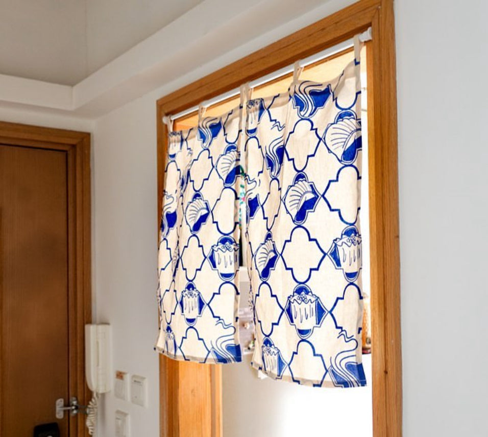 Cotton Linen Door Curtain/ Tea Towel - Dim Sum– GLUE Associates