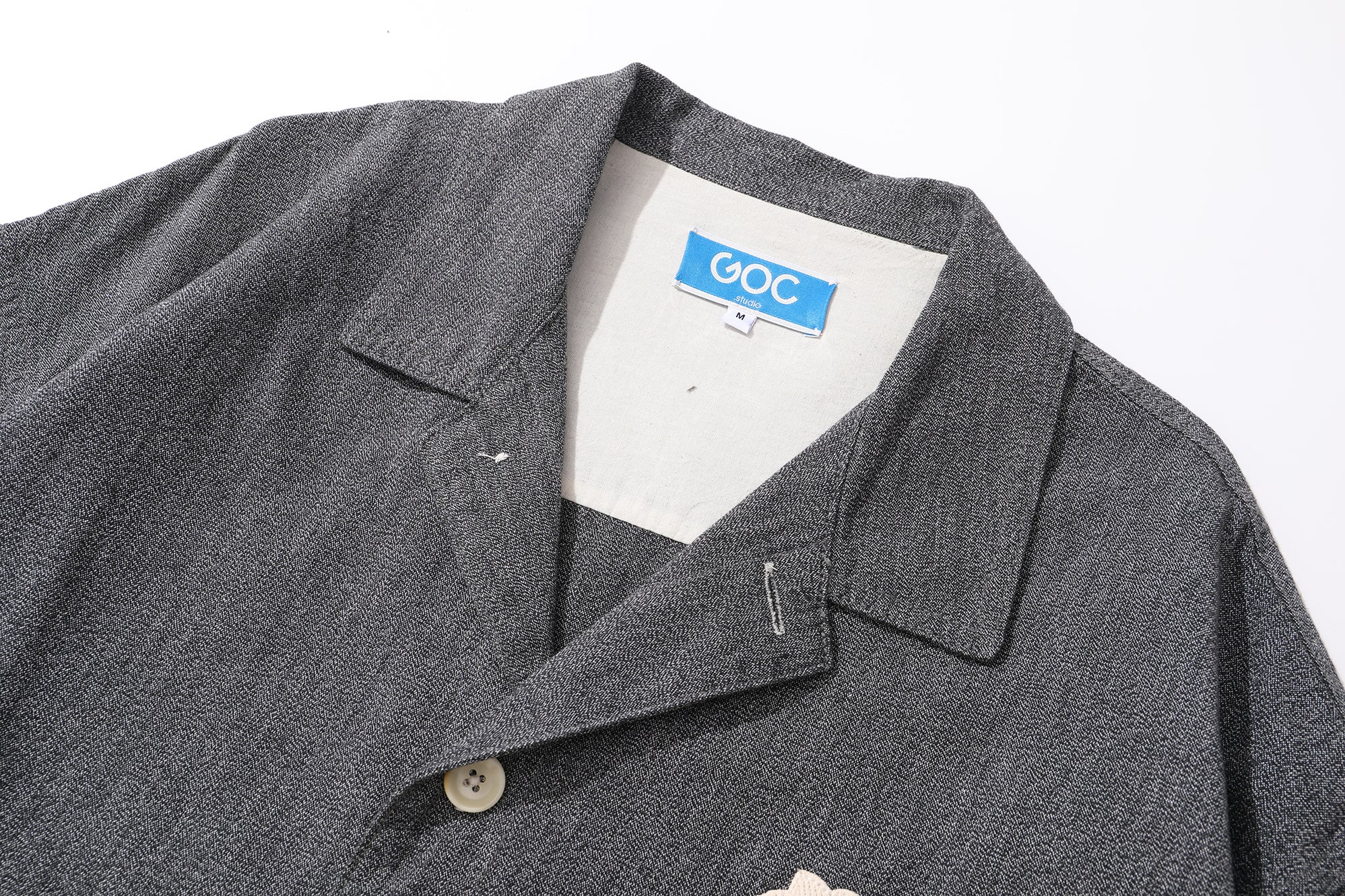 Japanese Salt And Pepper Poachers Pocket Jacket– GLUE Associates