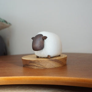 Sheep Night Light hand crafted sheep lamb bedside lamp– GLUE Associates